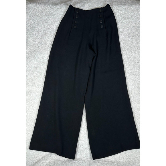 Zelda | Pants & Jumpsuits | Zelda Pants Womens 4 Black Sailor Style ...
